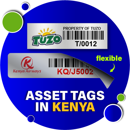 Home - Aluminium asset tags labels for asset tagging in Kenya